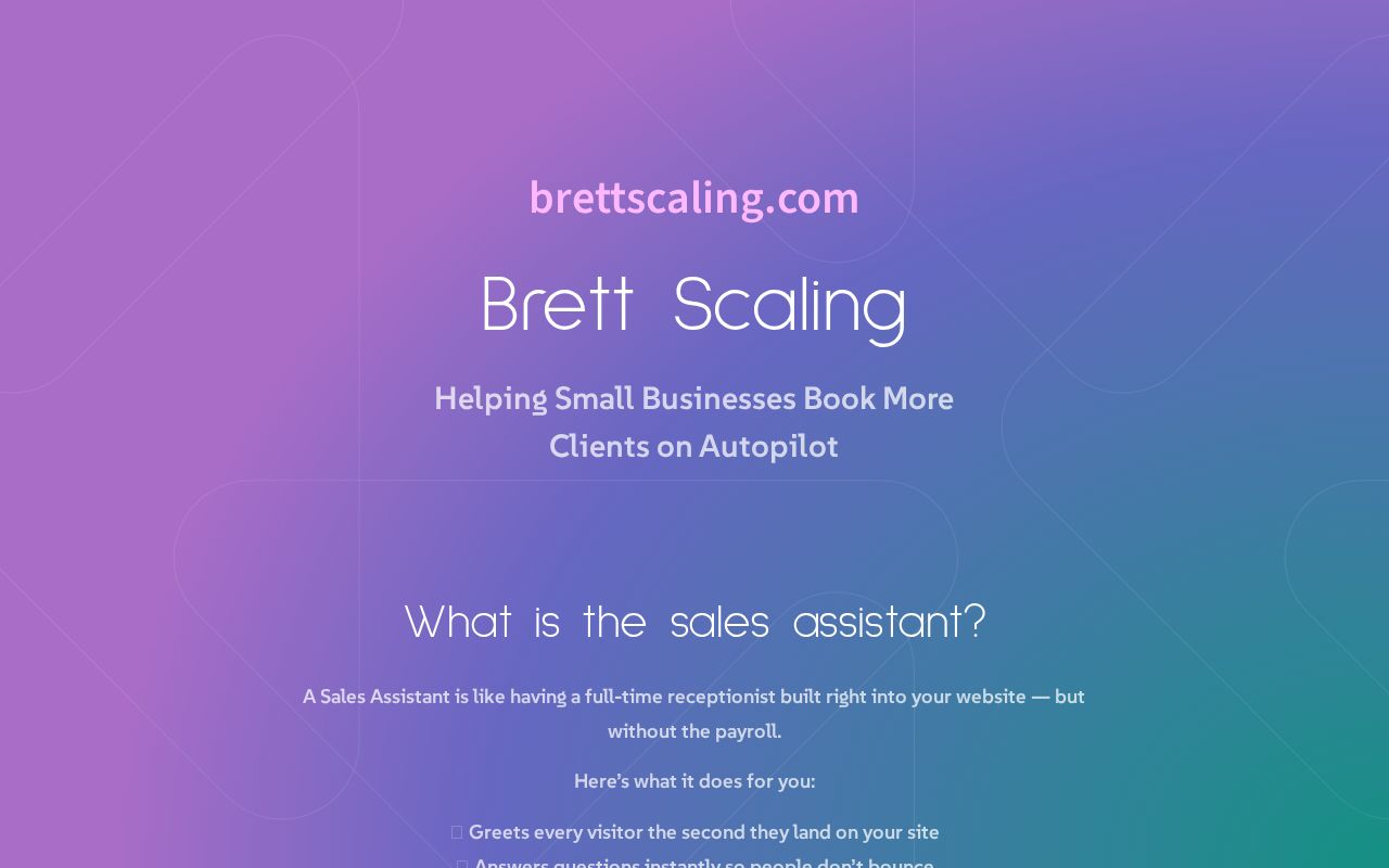 Brett Scaling